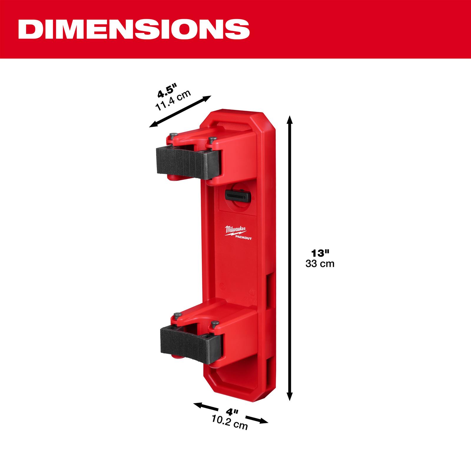 Milwaukee Tool 48-22-8348 Milwaukee PACKOUT Tool Racks | Summit Racing