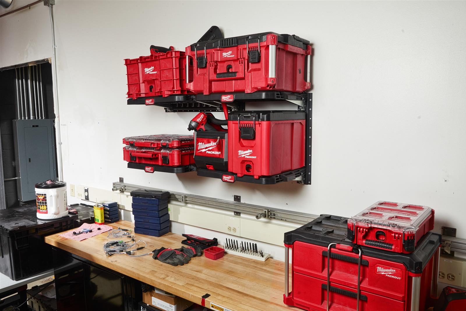 Milwaukee Tool 48-22-8480 Milwaukee PACKOUT Racking Kits | Summit Racing