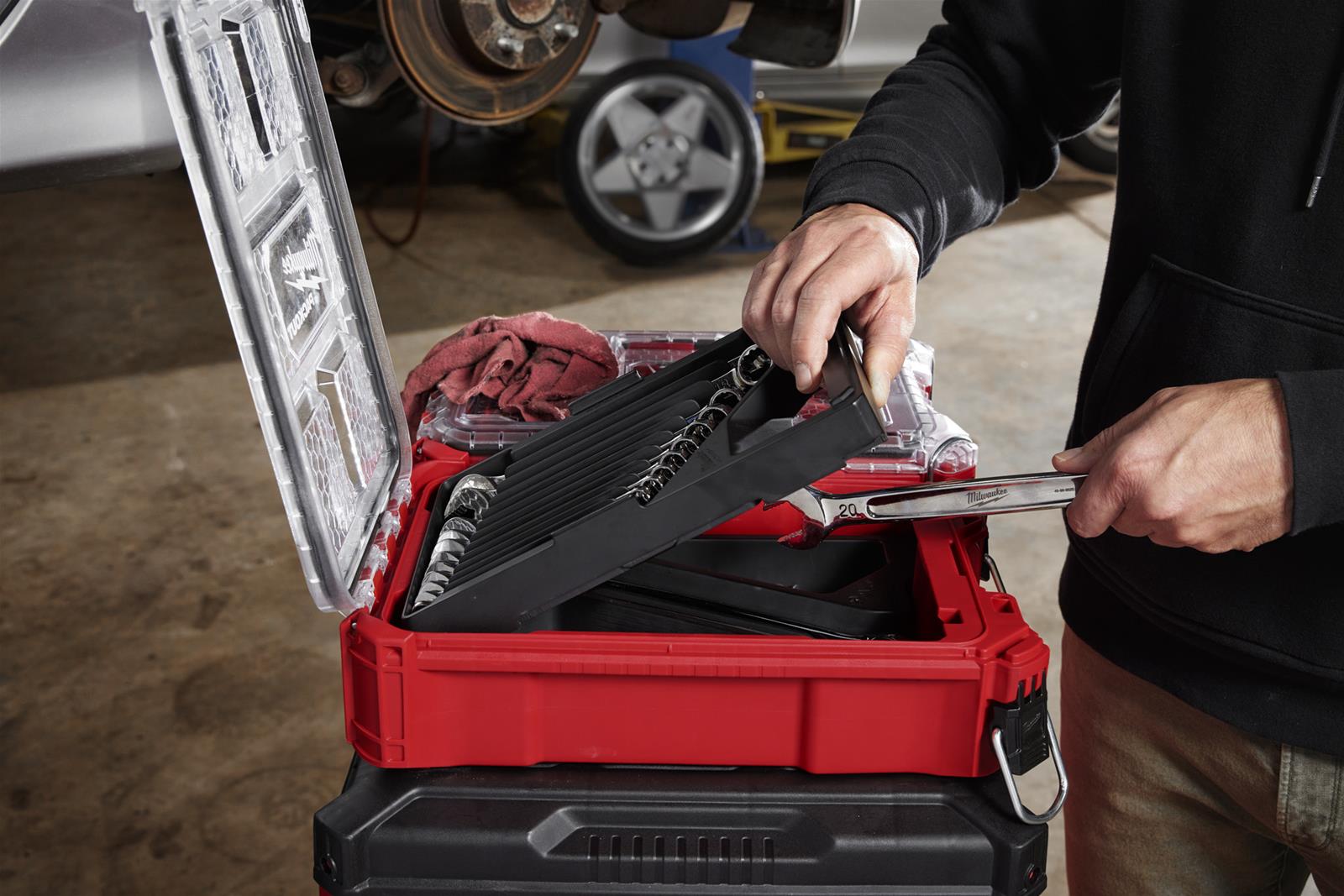 Milwaukee Tool 48-22-9483T Milwaukee PACKOUT Organizer Wrench Trays ...