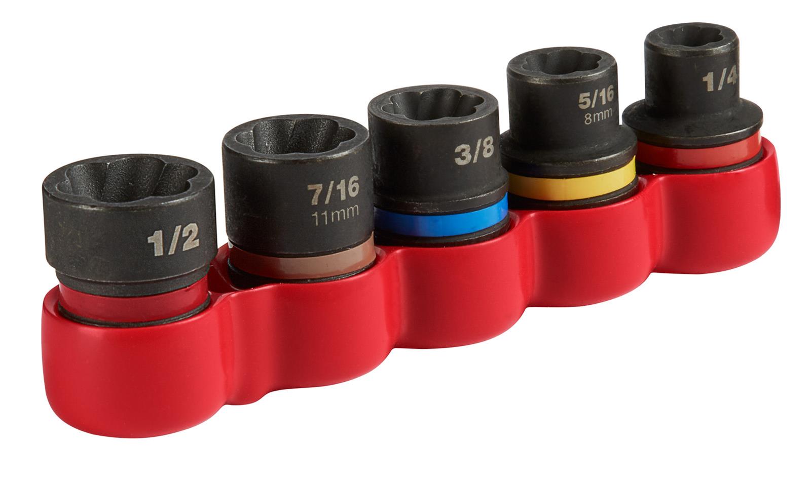 Milwaukee Tool 48-32-8000 Milwaukee Shockwave Impact Extractor Sets ...