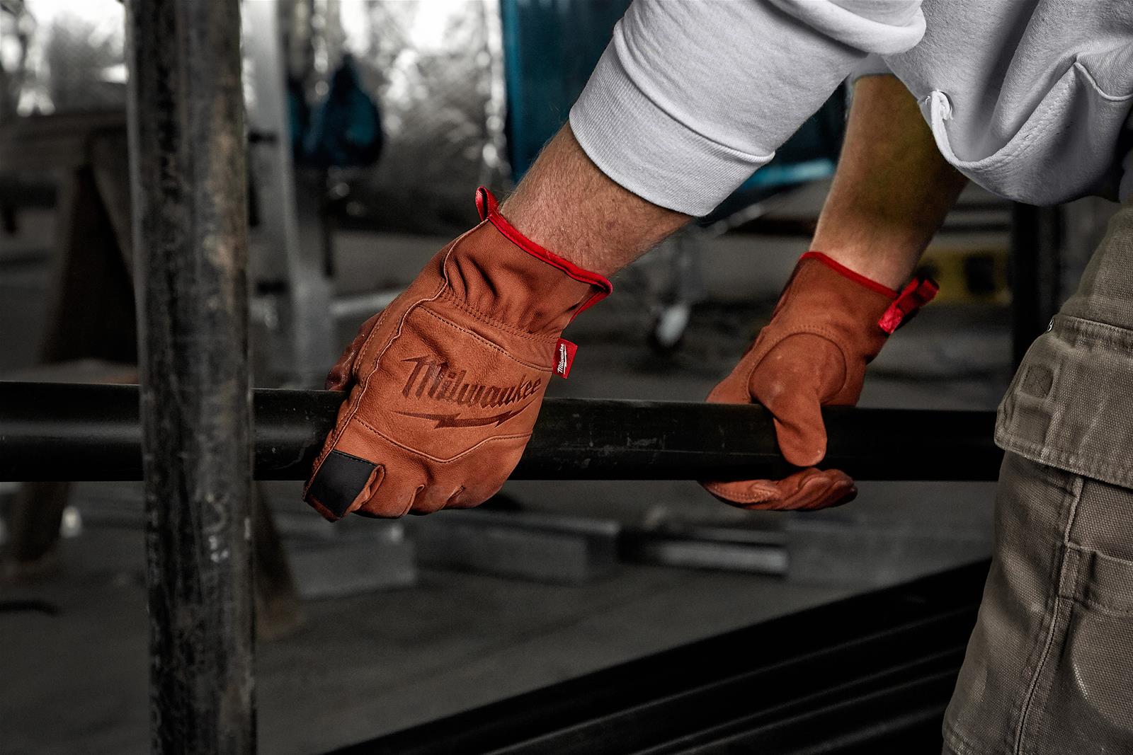 Milwaukee Goatskin Leather Gloves | Summit Racing