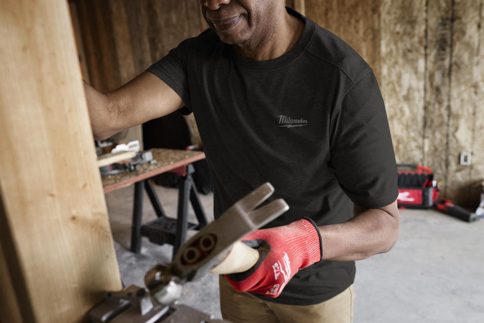 Milwaukee Hybrid Work T-Shirts | Summit Racing