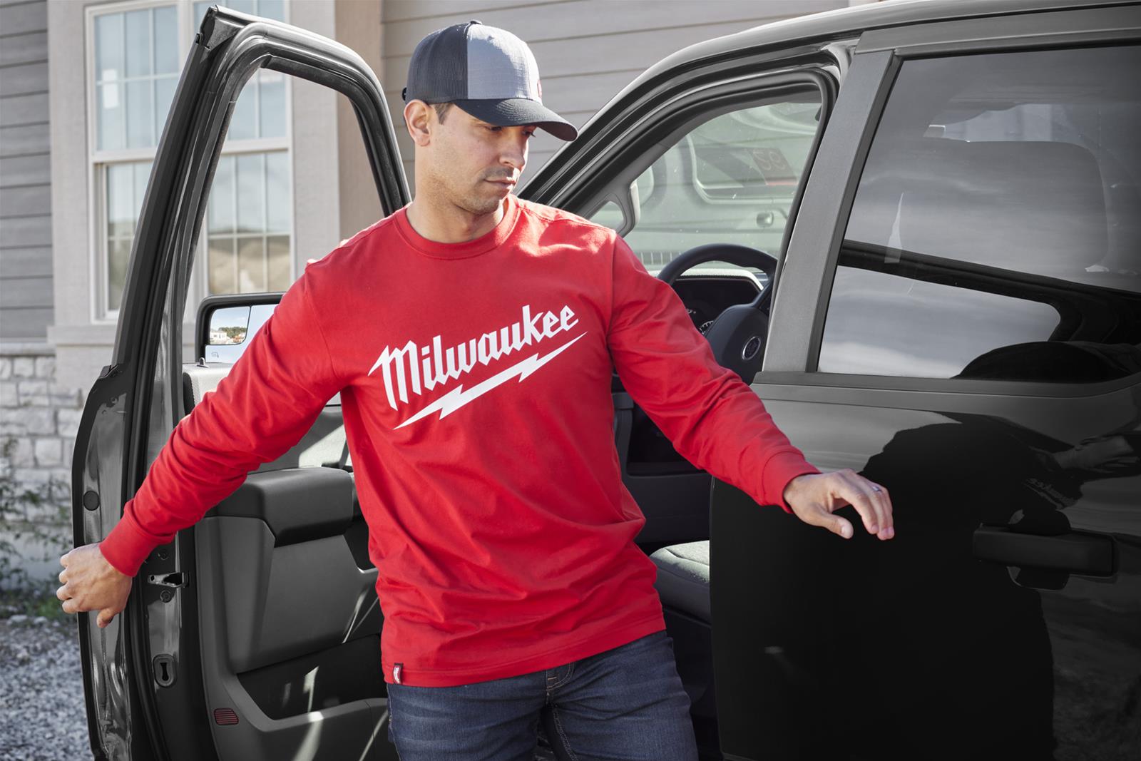 Milwaukee Tool 608R-L Milwaukee Heavy-Duty T-Shirts | Summit Racing