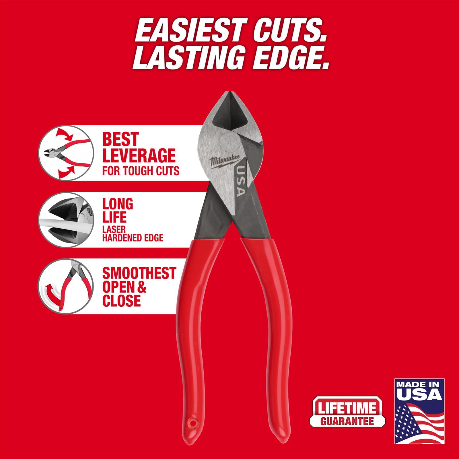 Milwaukee Tool MT506 Milwaukee Diagonal Cutting Pliers | Summit Racing