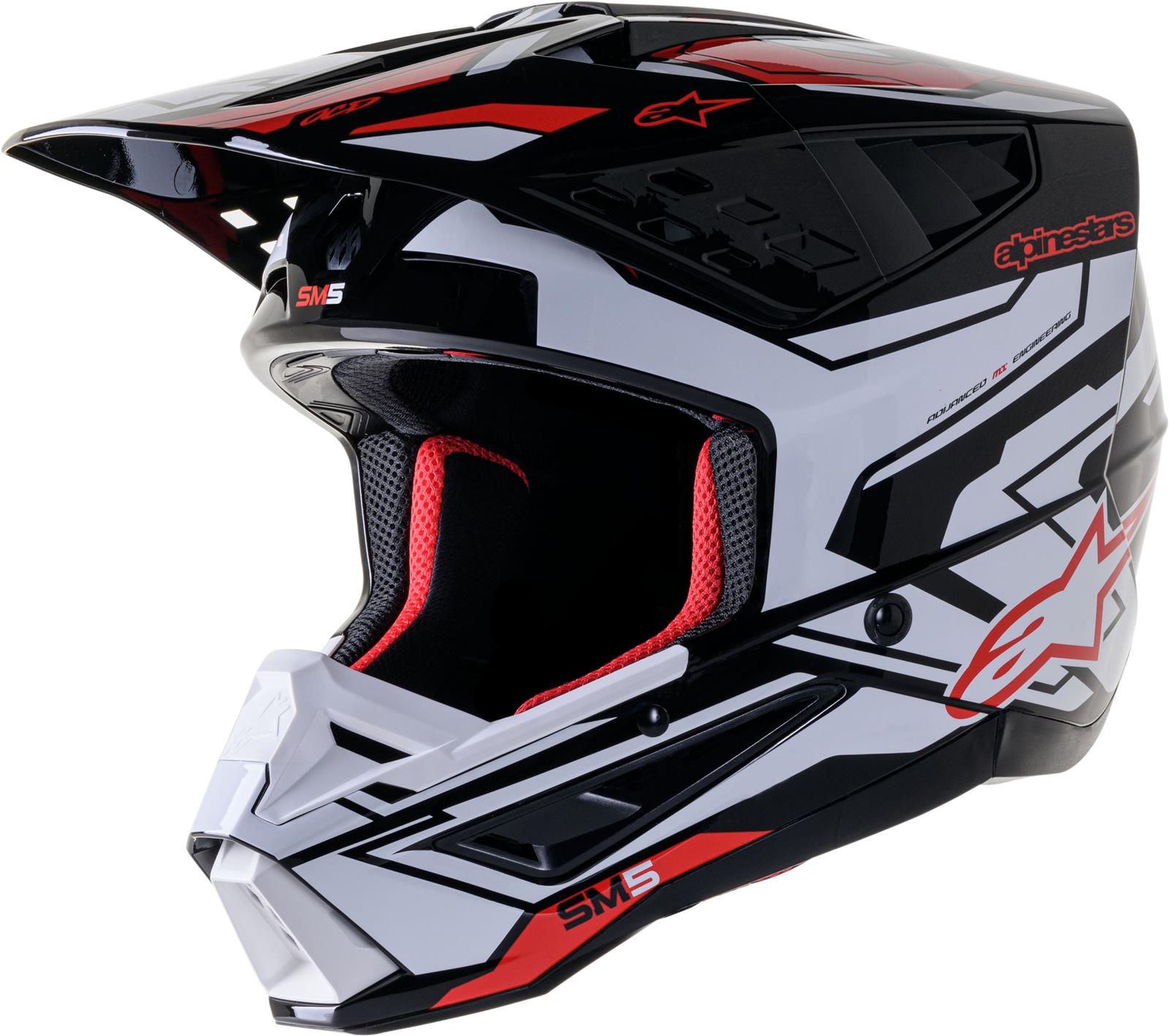 Alpinestars MX 8306123-1304-XL Alpinestars MX SM5 Helmets | Summit Racing