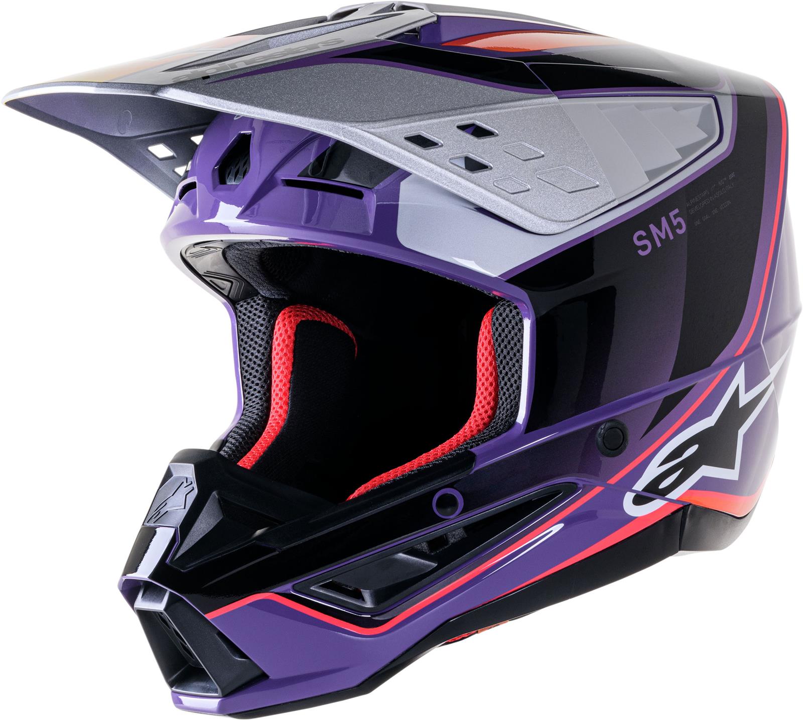 Alpinestars MX 8306823-3919-M Alpinestars MX SM5 Helmets | Summit Racing