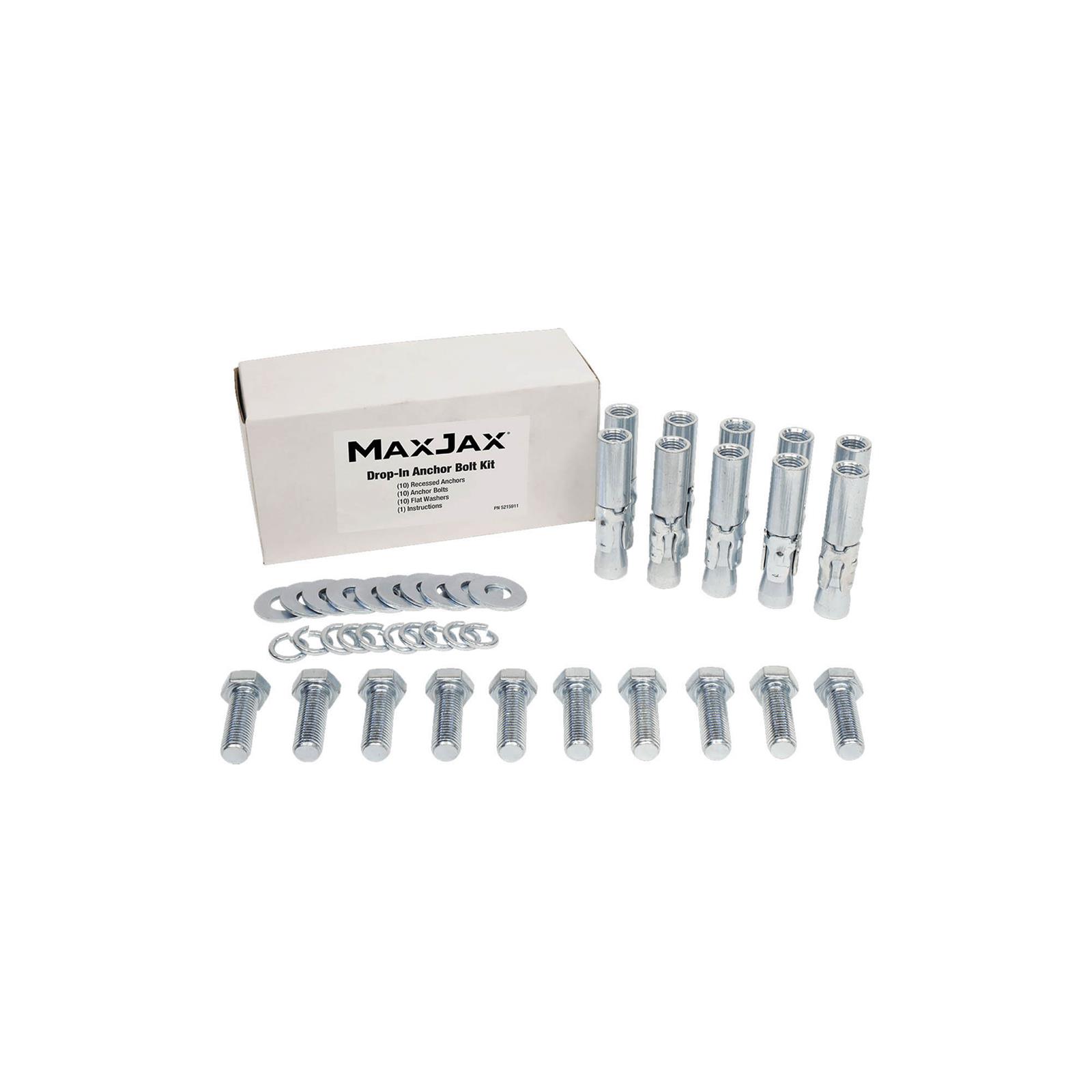 MaxJax 5215911 MaxJax Standard Anchor Bolt Kits | Summit Racing