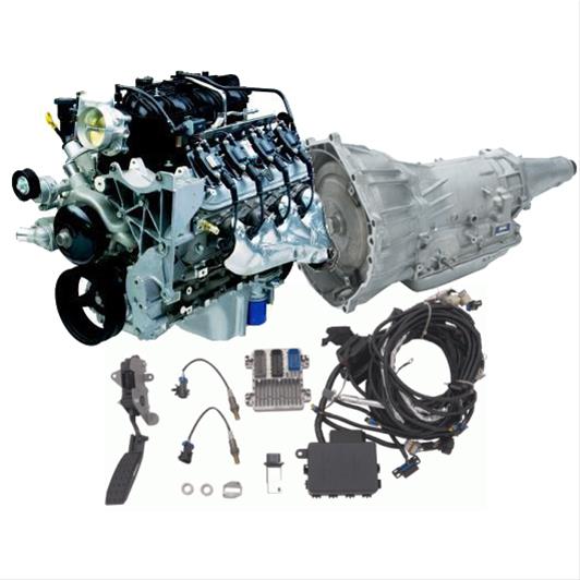 Chevy crate engine and transmission packages store