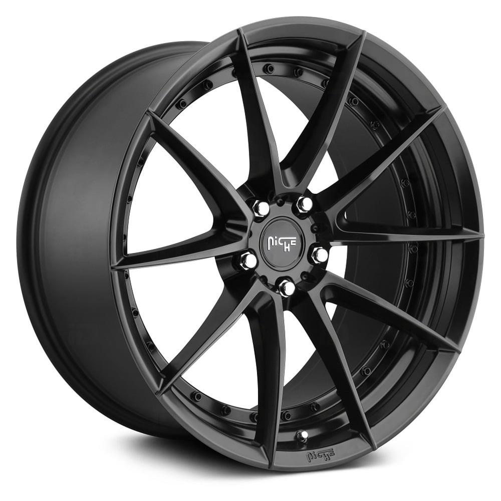 Niche M197 Sector Gloss Anthracite Wheels | Summit Racing