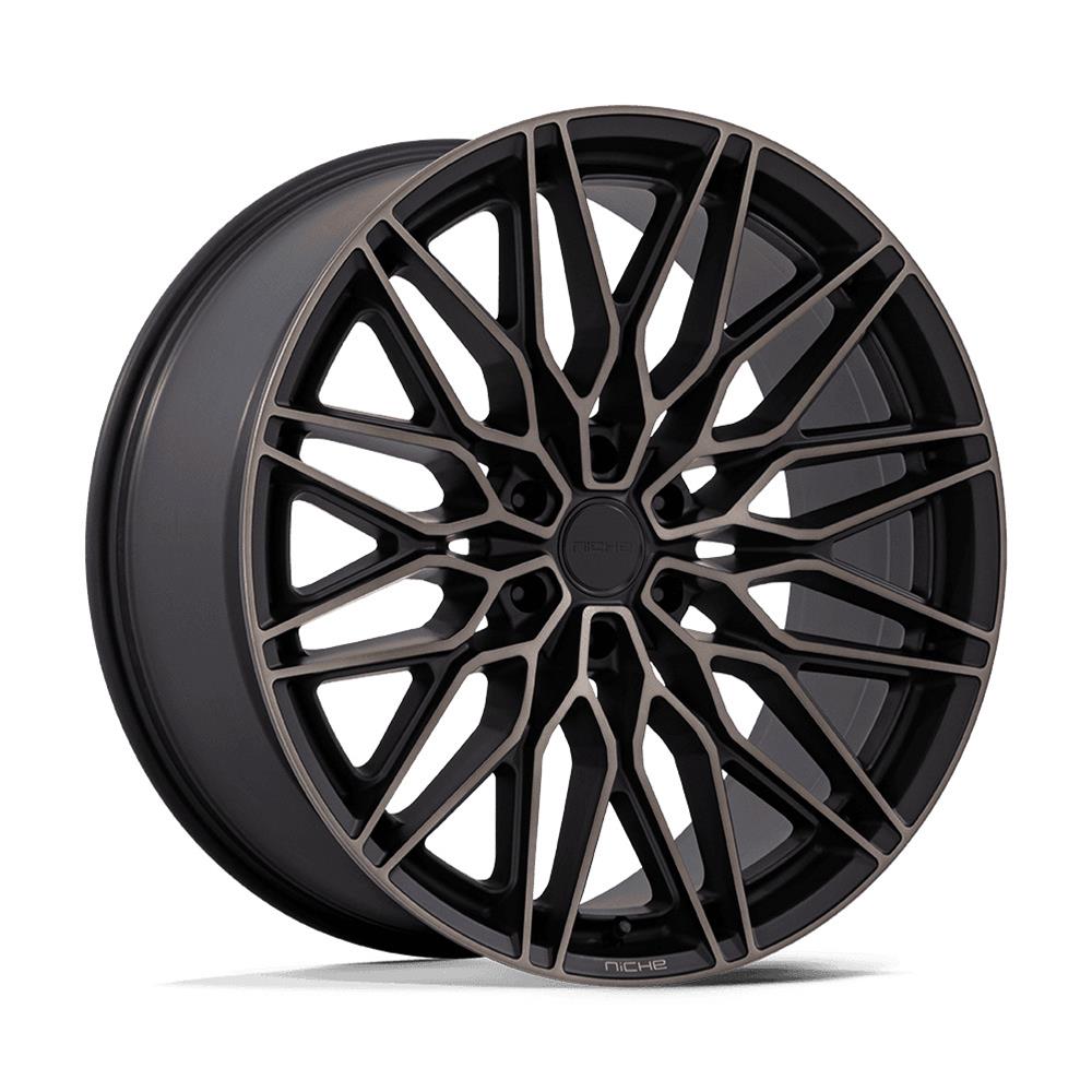 Niche Wheels NC278MT22956330 Niche NC278 Calabria 6 Matte Black Wheels ...