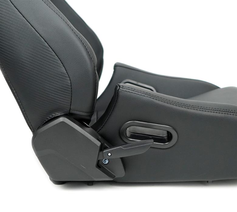 NRG Innovations RSC-750BK/BK L/R NRG Omega Racing Seats | Summit Racing