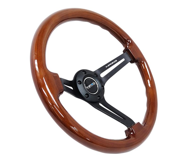 NRG Innovations RST-018BR-BK NRG Deep Dish Steering Wheels with Slit ...