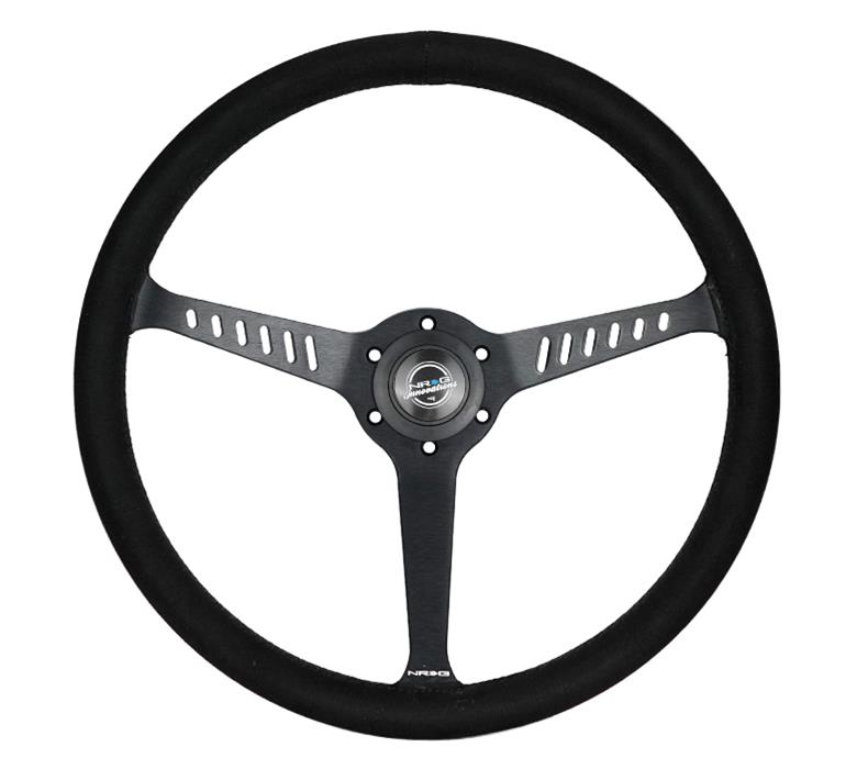NRG Innovations RST-380-STL-SA NRG Classic Stealth Steering Wheels ...