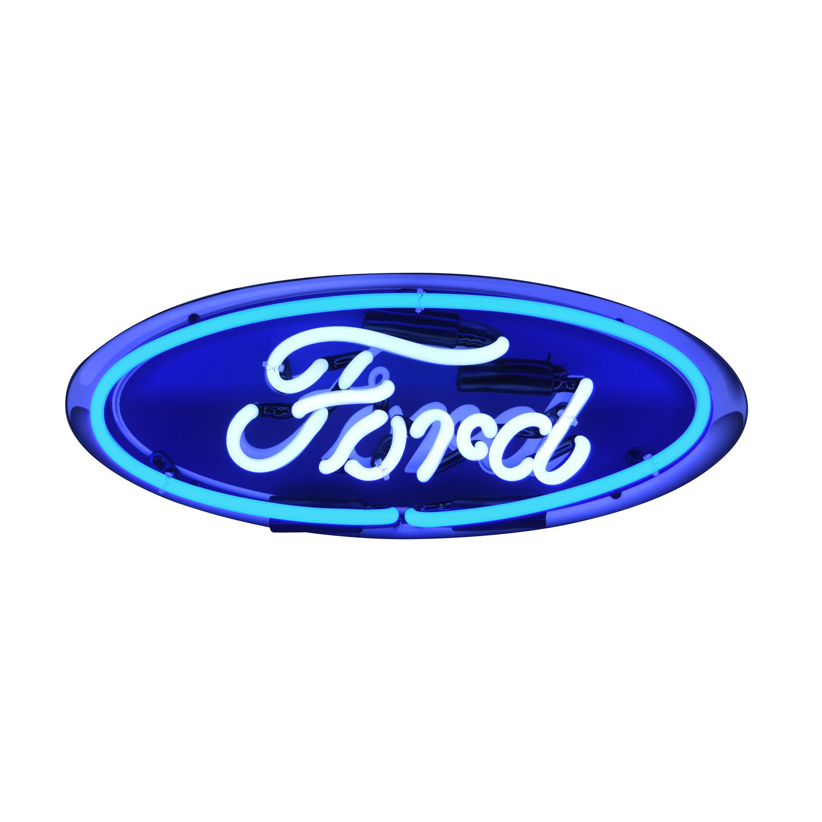 Summit Gifts 5SMLFD Ford Oval Neon Sign | Summit Racing