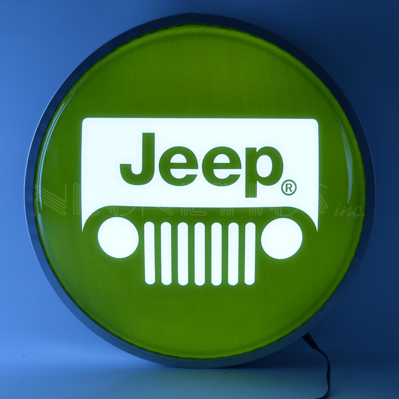 Summit Gifts 7JEEPG Jeep Grille LED Backlit Sign | Summit Racing