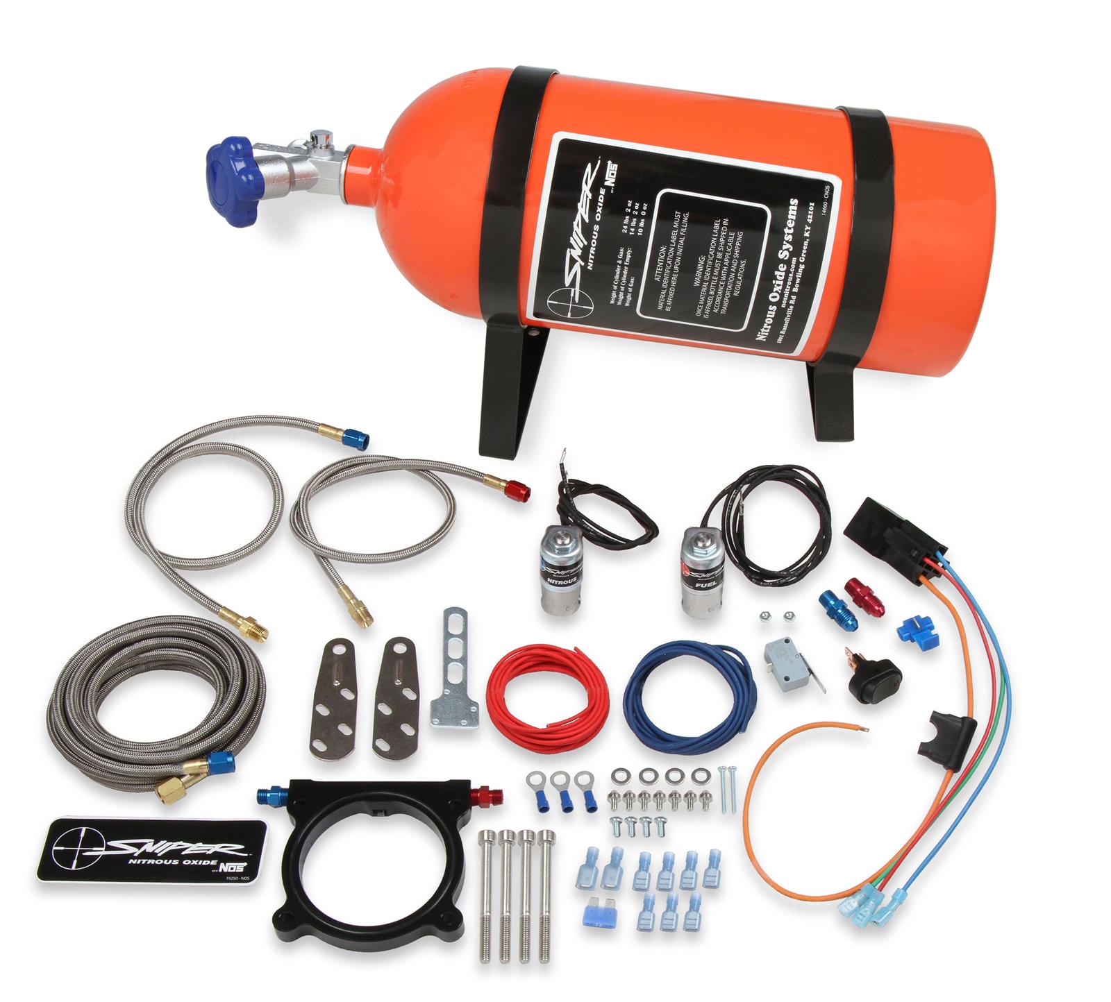 Nitrous Oxide Systems (NOS) 07166NOS NOS Sniper EFI Wet Nitrous Systems ...