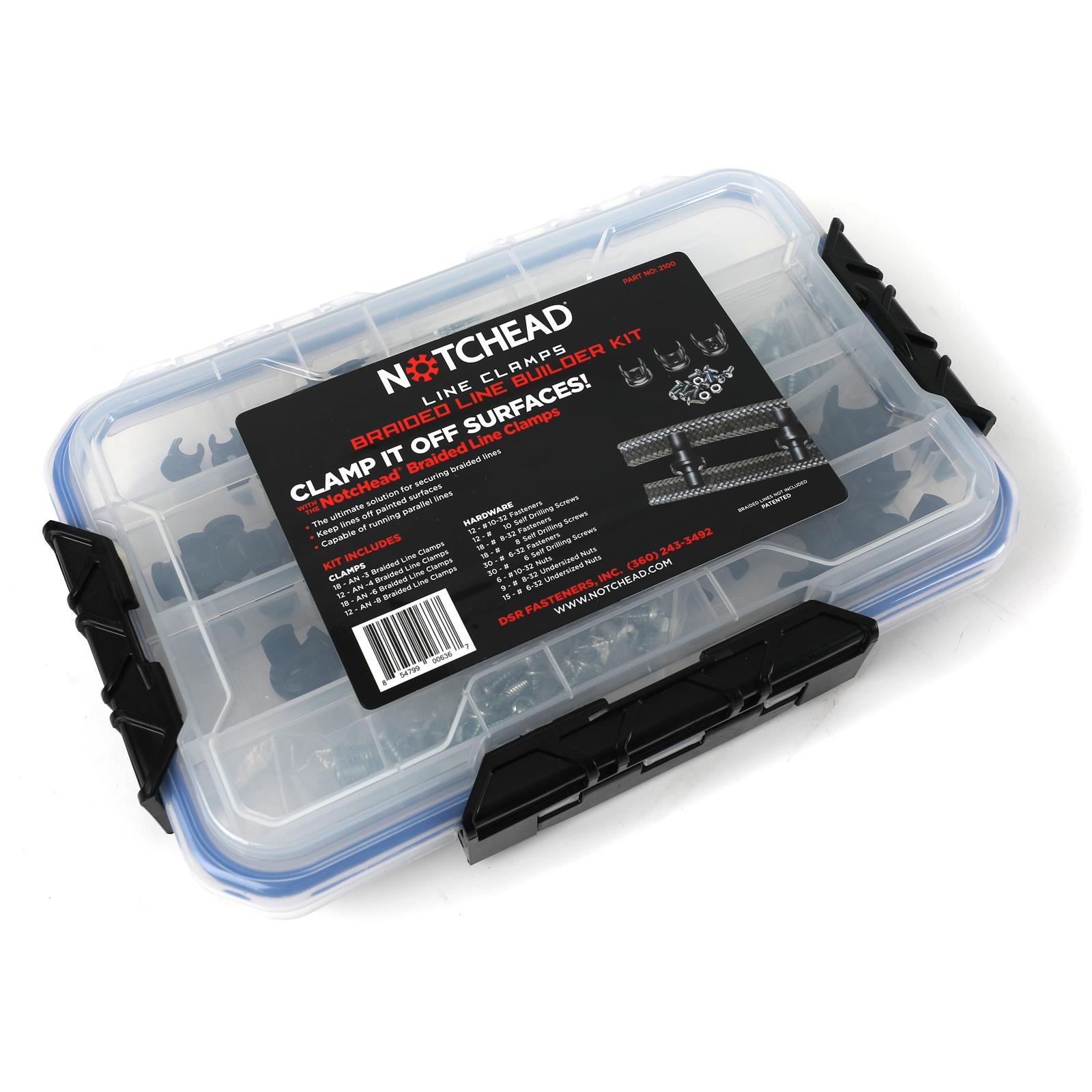 NotcHead 2100 NotcHead Braided Line Clamp Builder Kits | Summit Racing