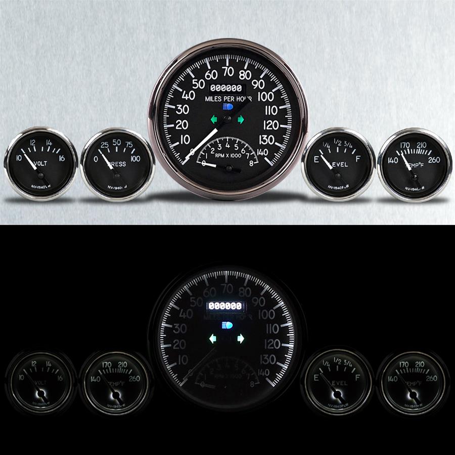 NVU Inc 40505-01 New Vintage USA 1972-80 Dodge Truck Gauge Packages ...