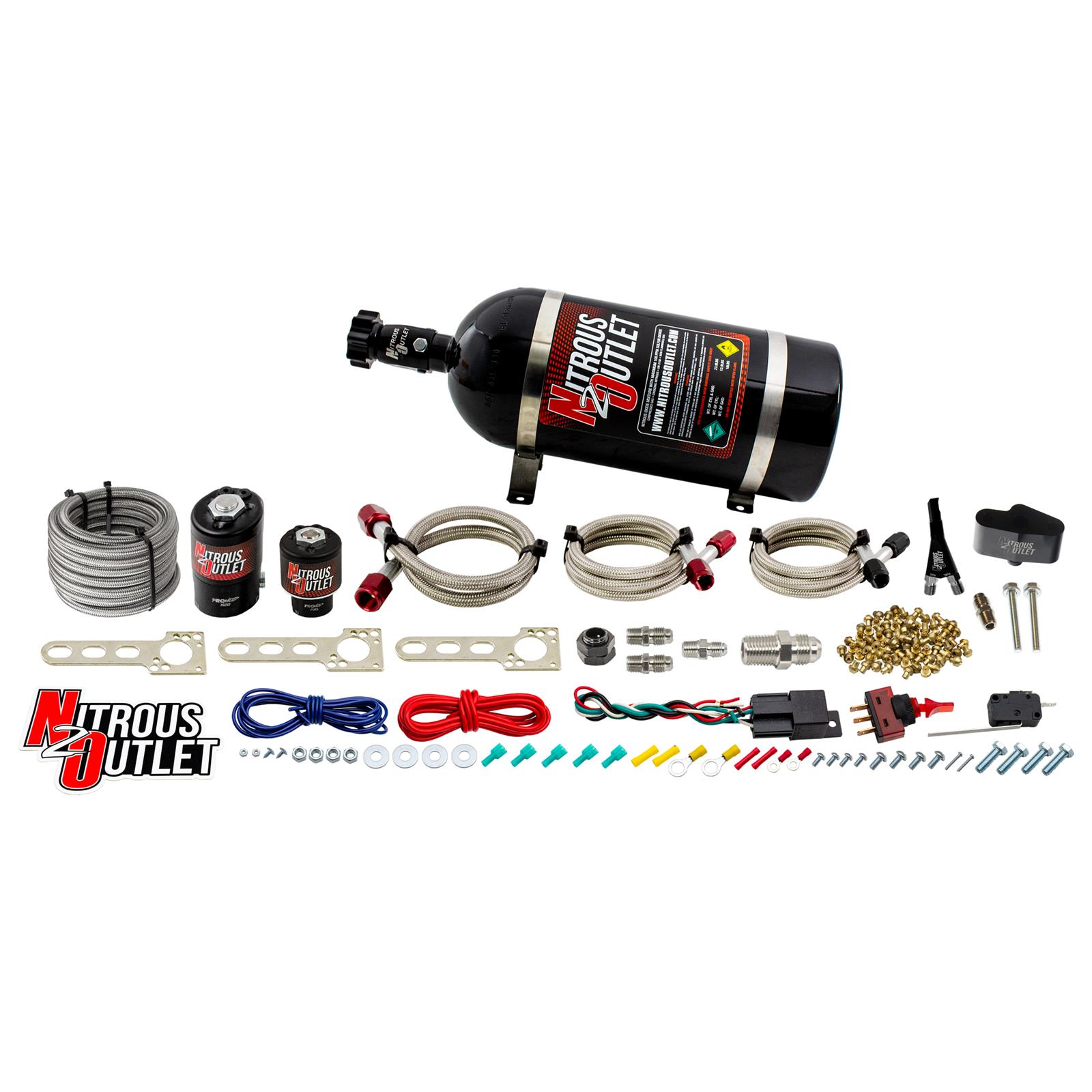 Nitrous Outlet 00-10006-10 Nitrous Outlet EFI Single Nozzle Systems ...