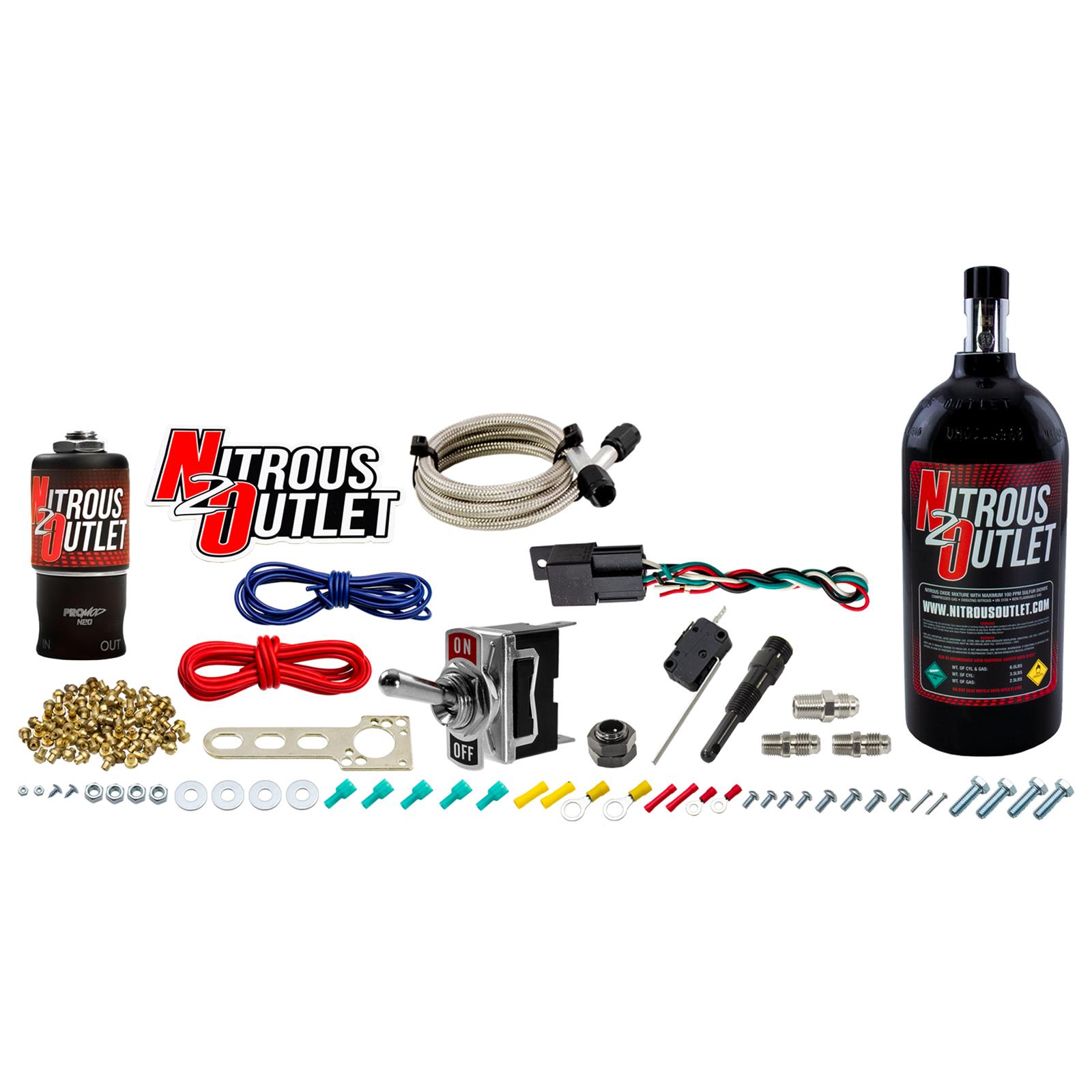 Nitrous Outlet 50-10001-2.5 Nitrous Outlet Powersports Nitrous Nozzle ...