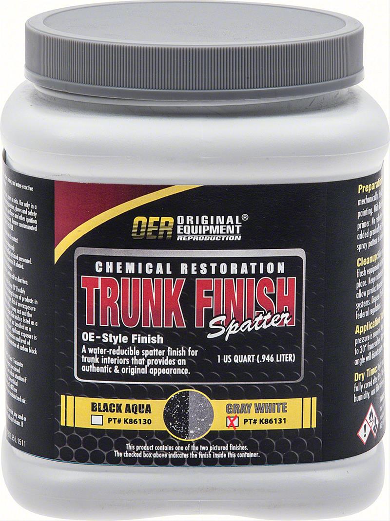 OER K86131 OER Trunk Spatter Paints | Summit Racing