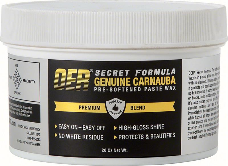 OER K89623 OER Secret Formula Pre-Softened Carnauba Wax | Summit Racing