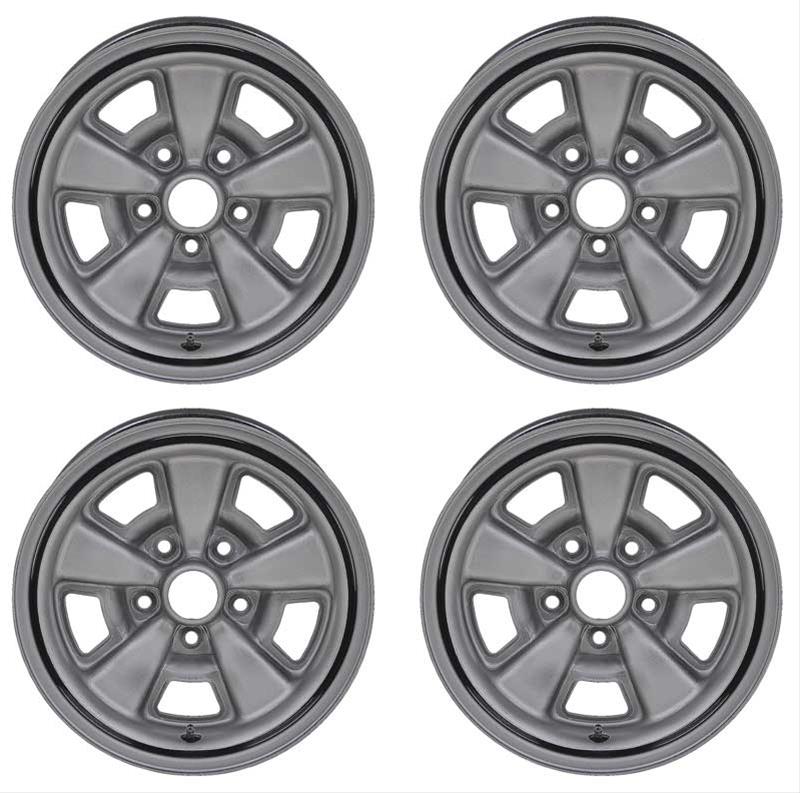 OER R3045 OER 1970-81 Chevrolet Z/28-Style 5-Spoke Steel Wheels ...