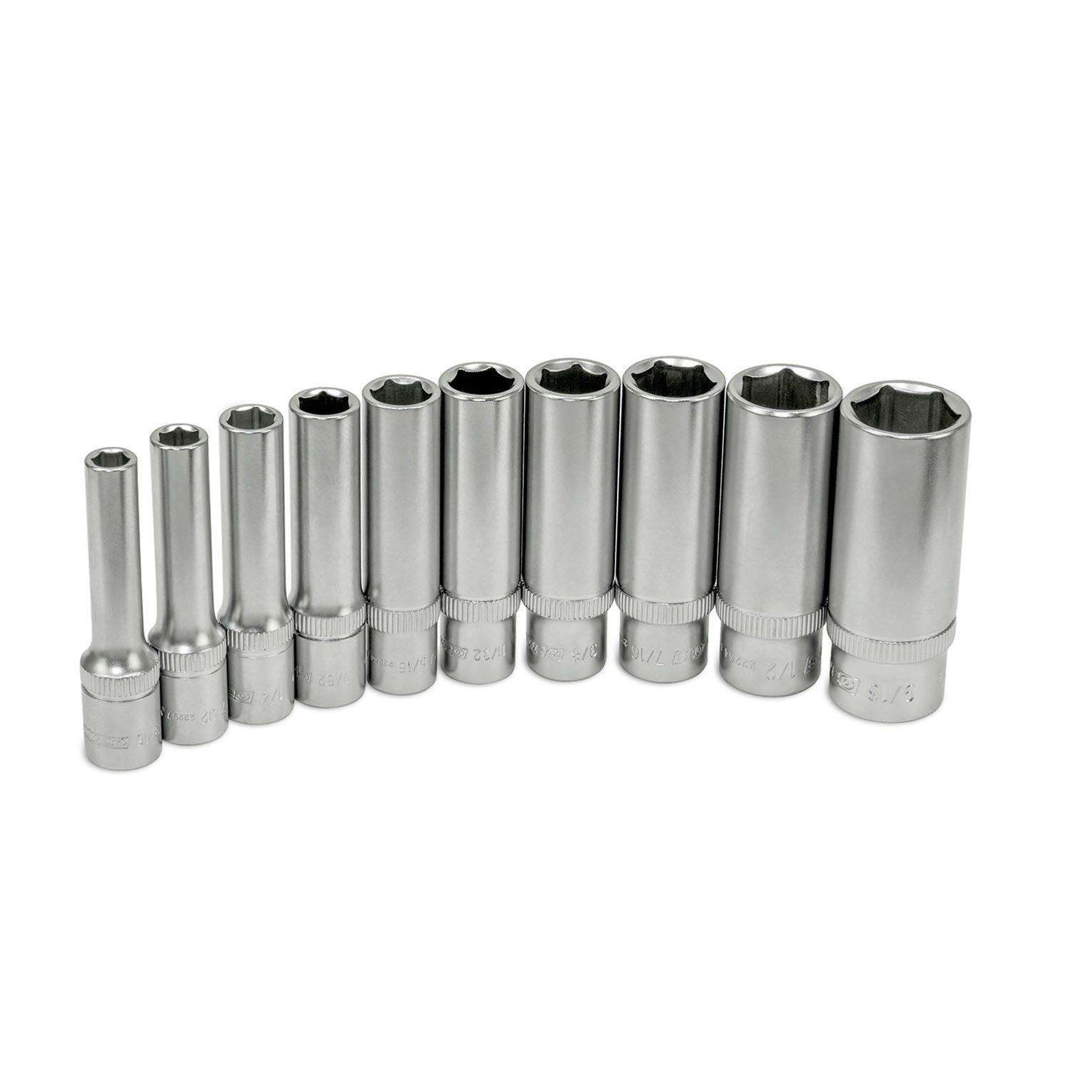 OEMTools 23985 OEM Automotive Tools 1/4 in. Drive Deep Socket Sets ...