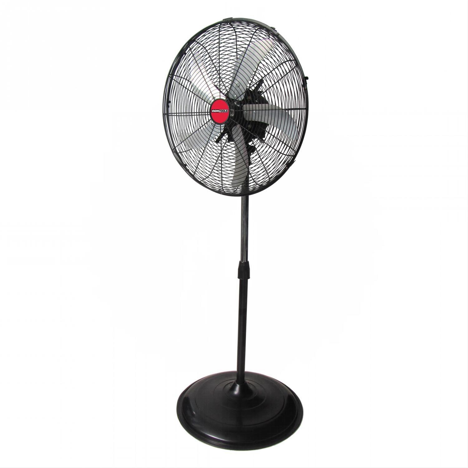 OEMTools 24871 OEM Automotive Tools 20 in. Oscillating Pedestal Fans ...