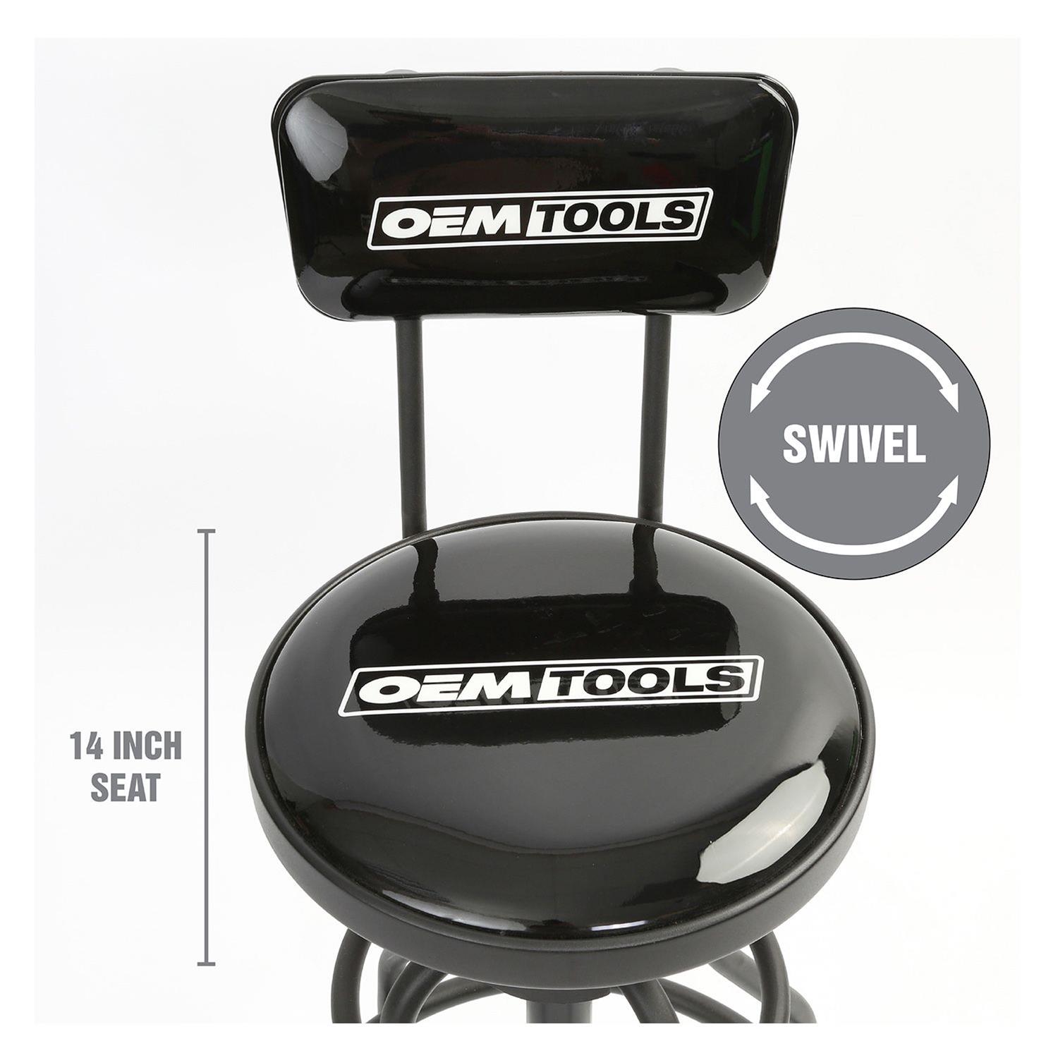 OEMTools 24911 OEM Automotive Tools Adjustable Hydraulic Shop Stools ...