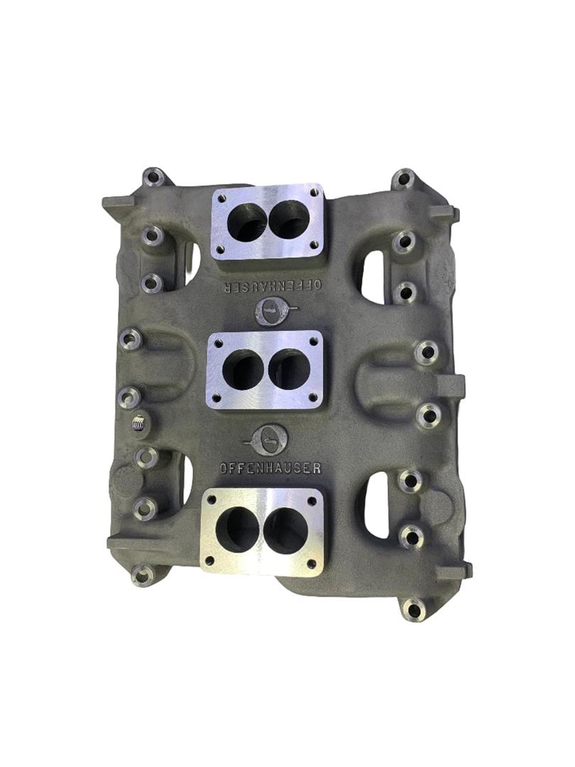 Offenhauser 3615 Offenhauser Triple Manifold Intake Manifolds | Summit ...