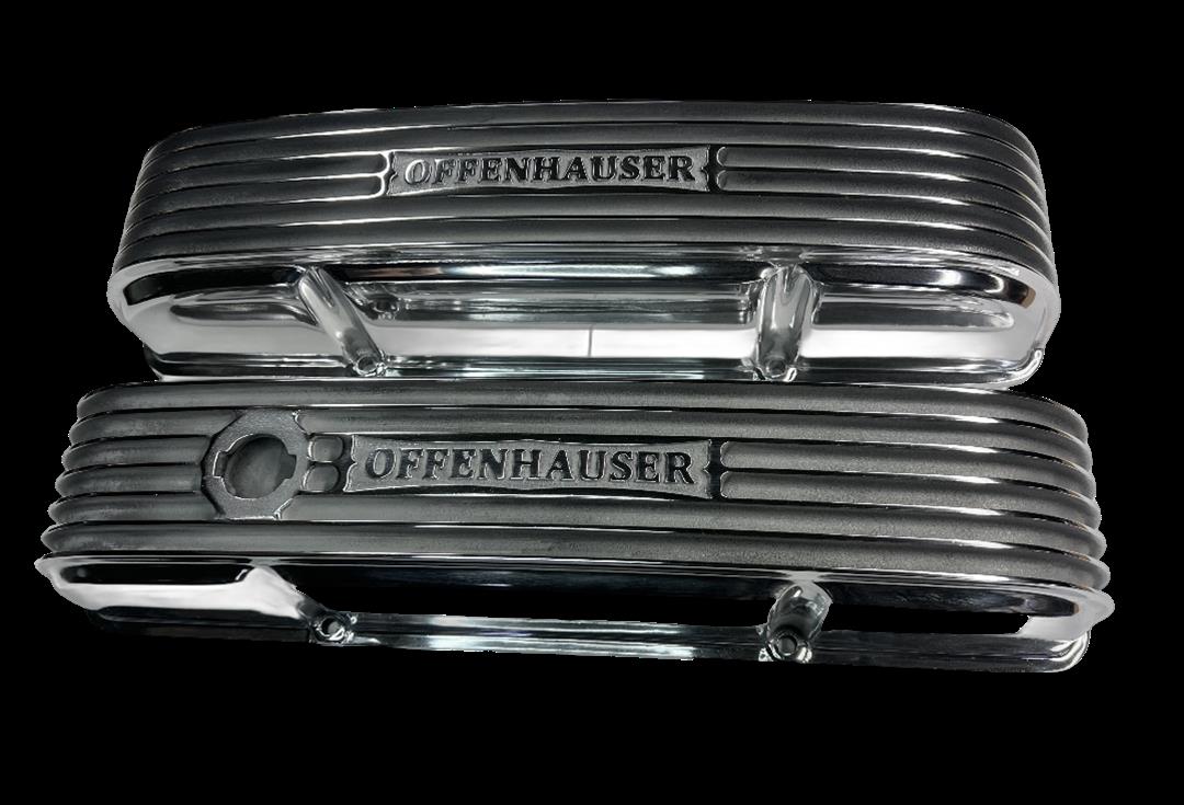 Offenhauser 4056 HR TW Offenhauser Cast Aluminum Valve Covers | Summit ...