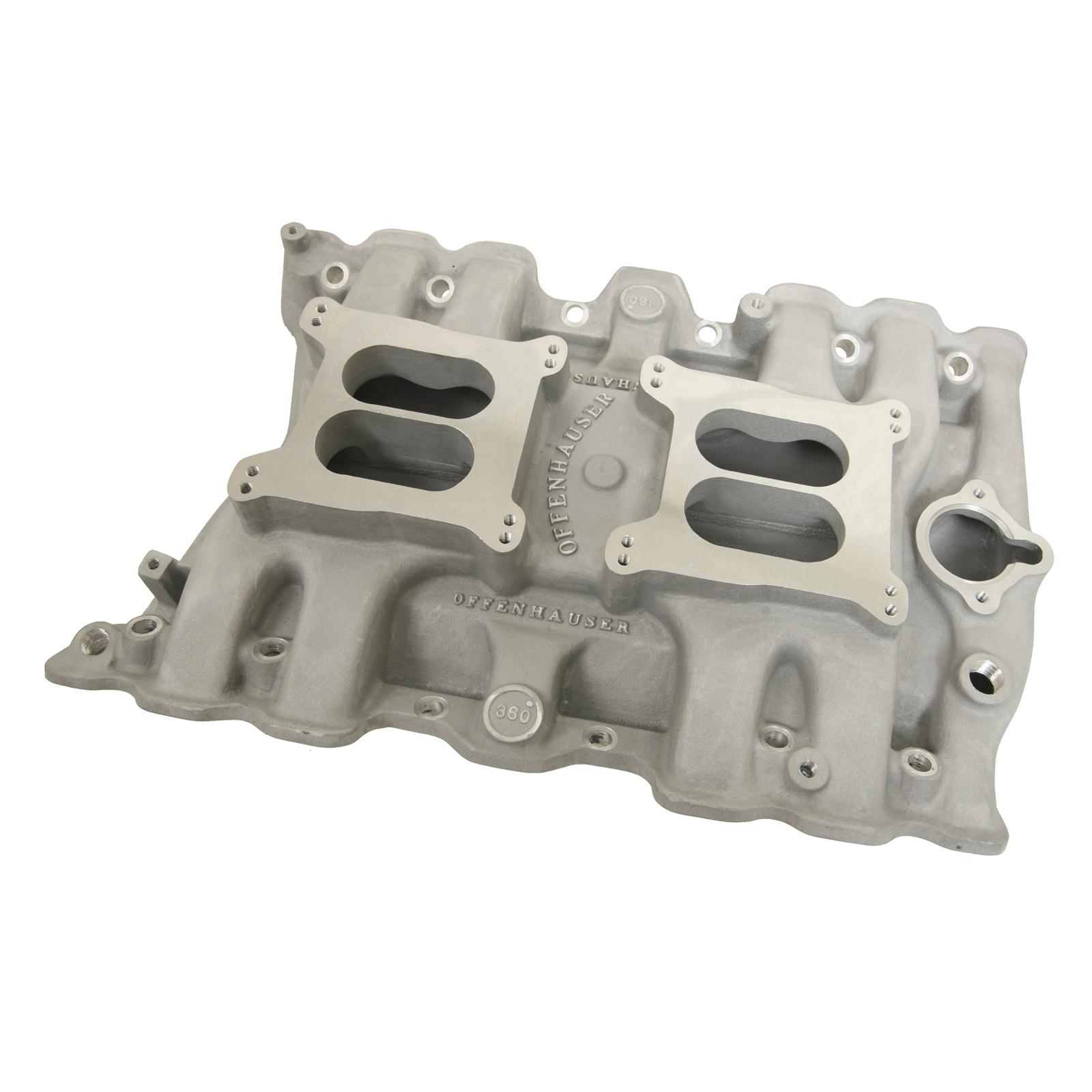 Offenhauser 360 Degree Dual-Quad Low-Rise Intake Manifolds 5589 - Free ...