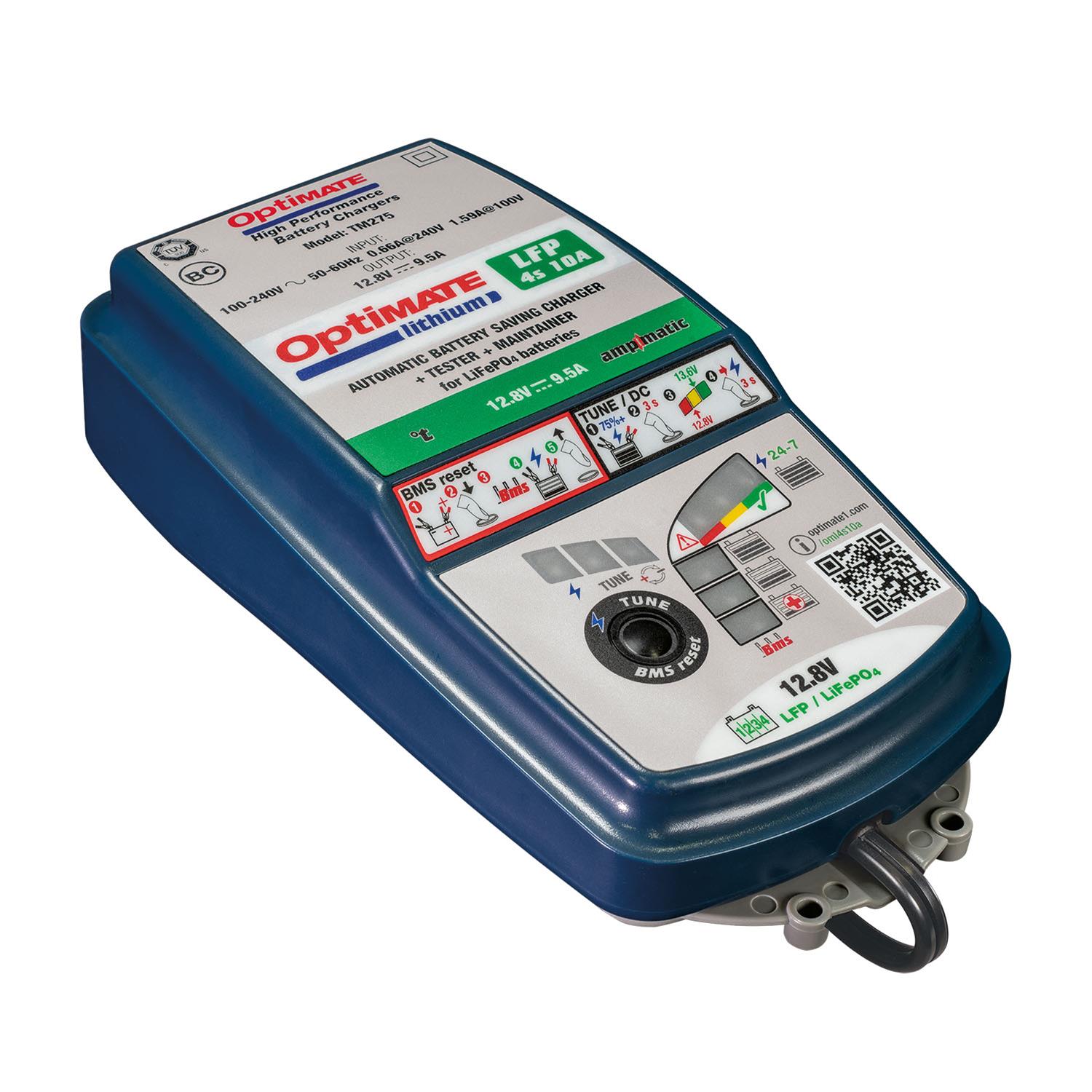 Optimate TM275 OptiMate Lithium 4s Battery Chargers | Summit Racing