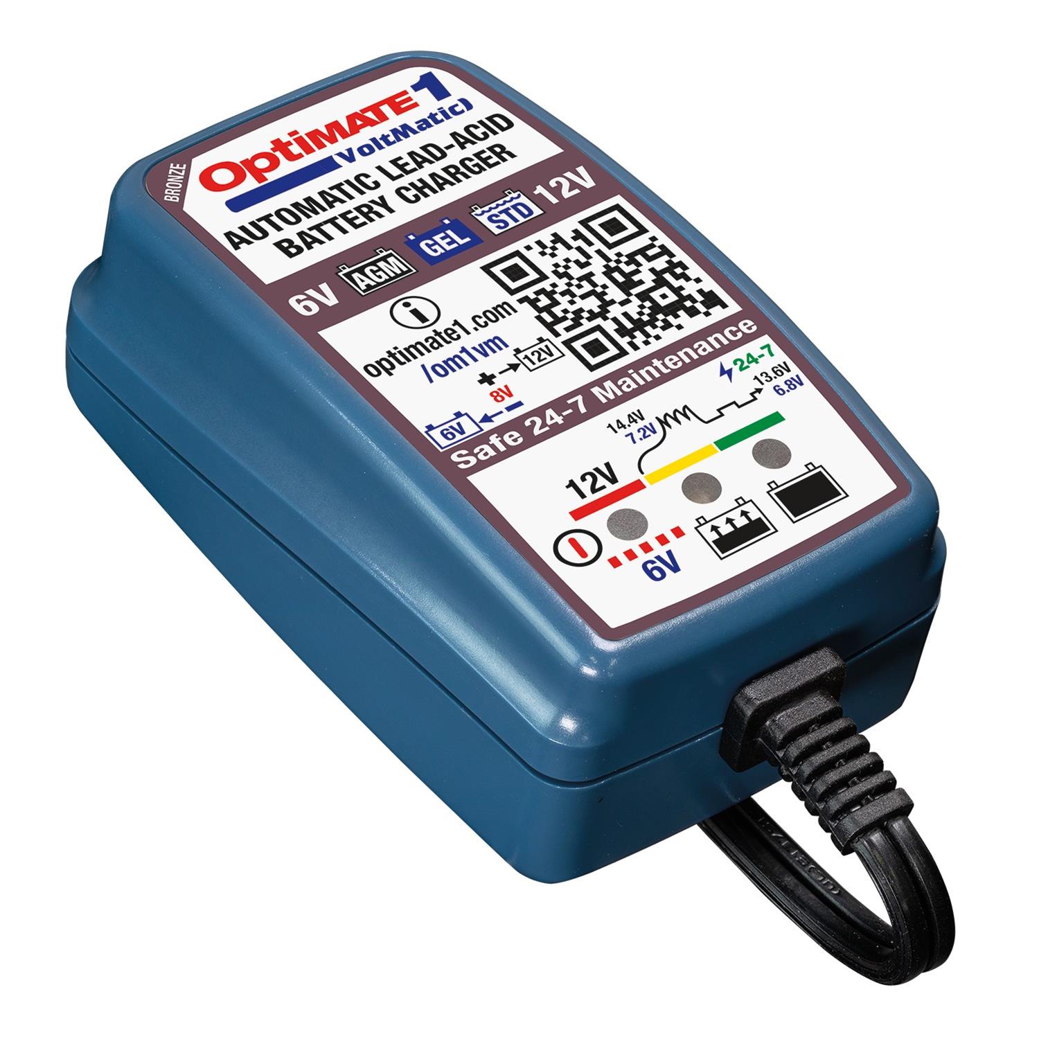 Optimate TM409 OptiMate 1 DUO Battery Chargers | Summit Racing