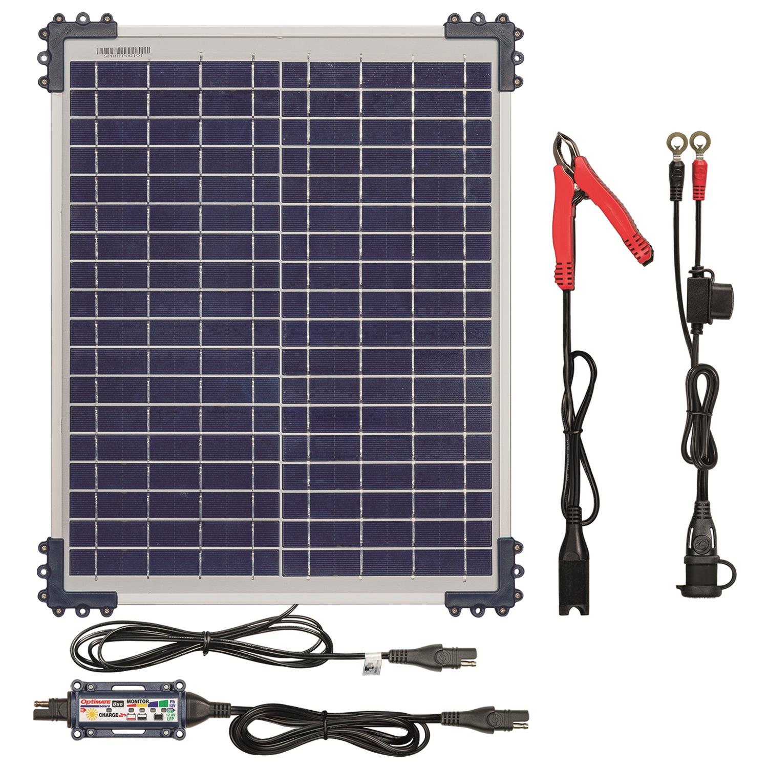 Optimate TM522-D2 OptiMate Solar DUO Battery Chargers | Summit Racing