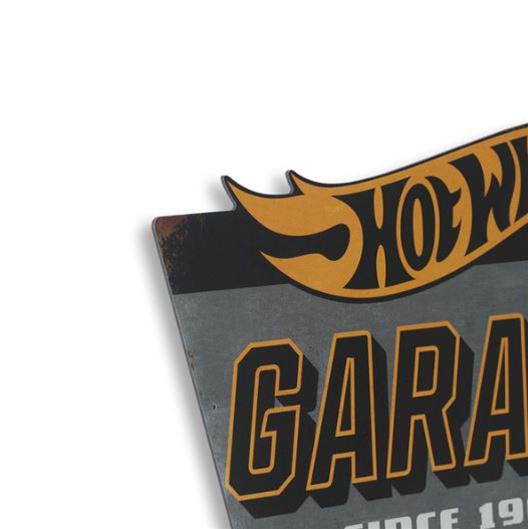 Summit Gifts 90191415 Mattel Hot Wheels Garage Metal Sign | Summit Racing