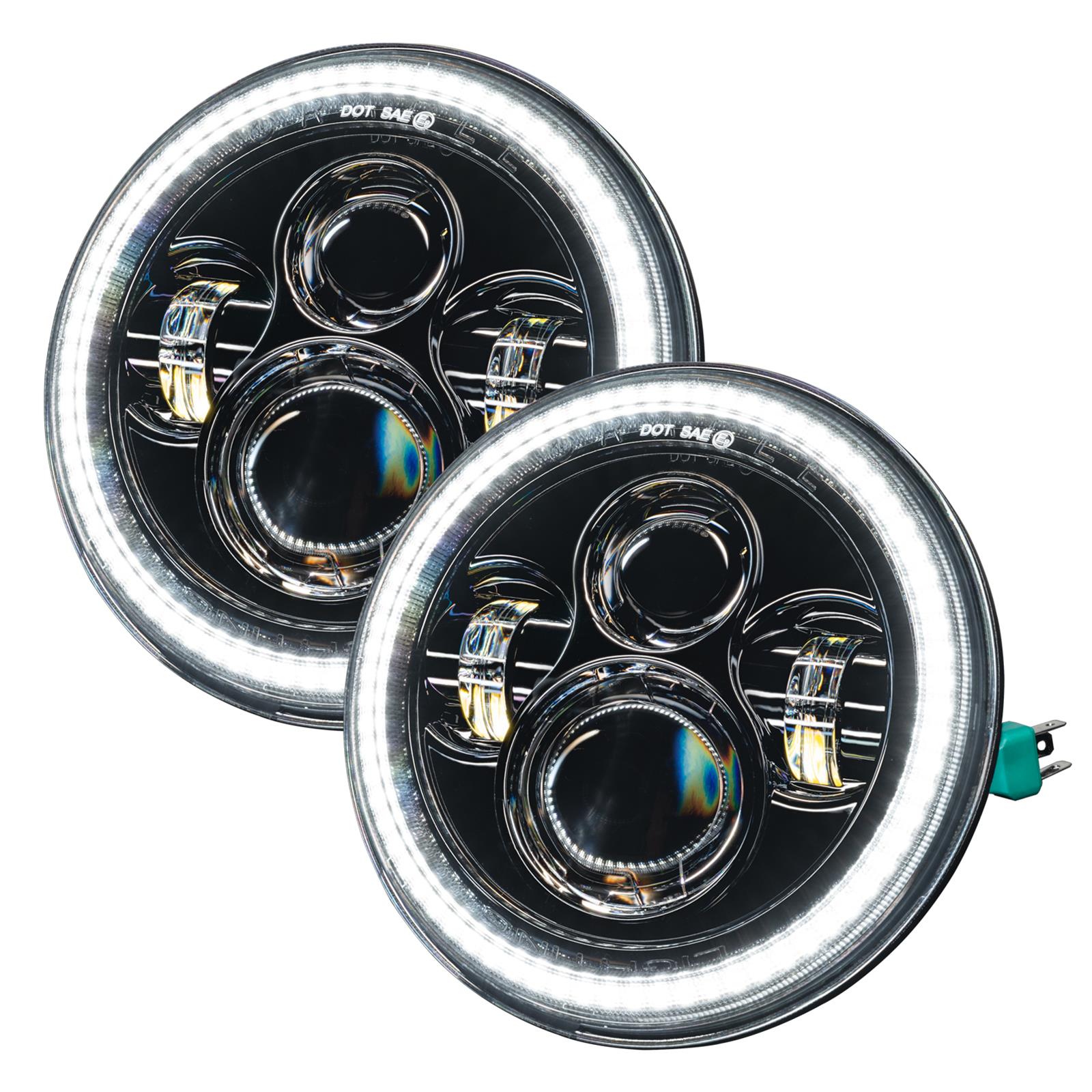 Oracle Lighting 5769-123 Oracle 7 in. High-Powered LED Headlights ...