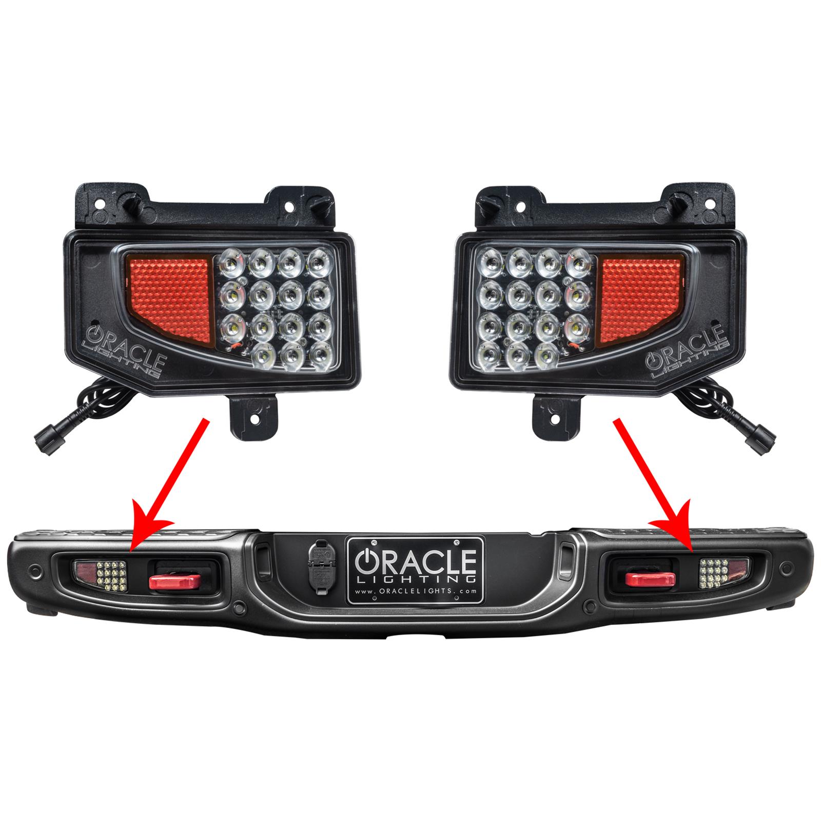 Oracle Lighting 5881-504 Oracle Rear Bumper LED Reverse Lights | Summit ...