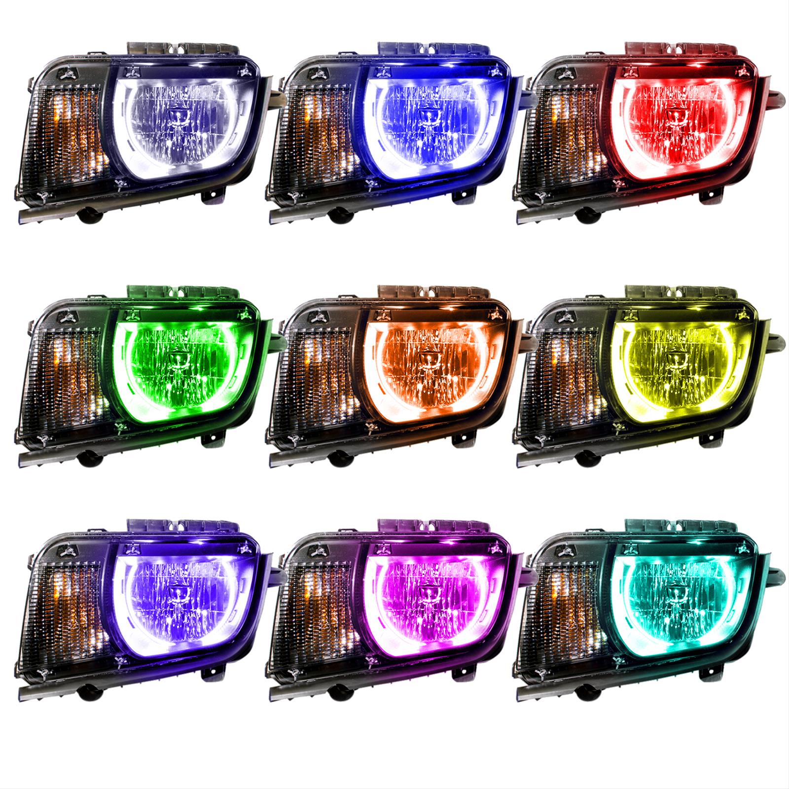 Oracle Lighting 7003-334 Oracle ColorSHIFT Halo Headlights | Summit Racing