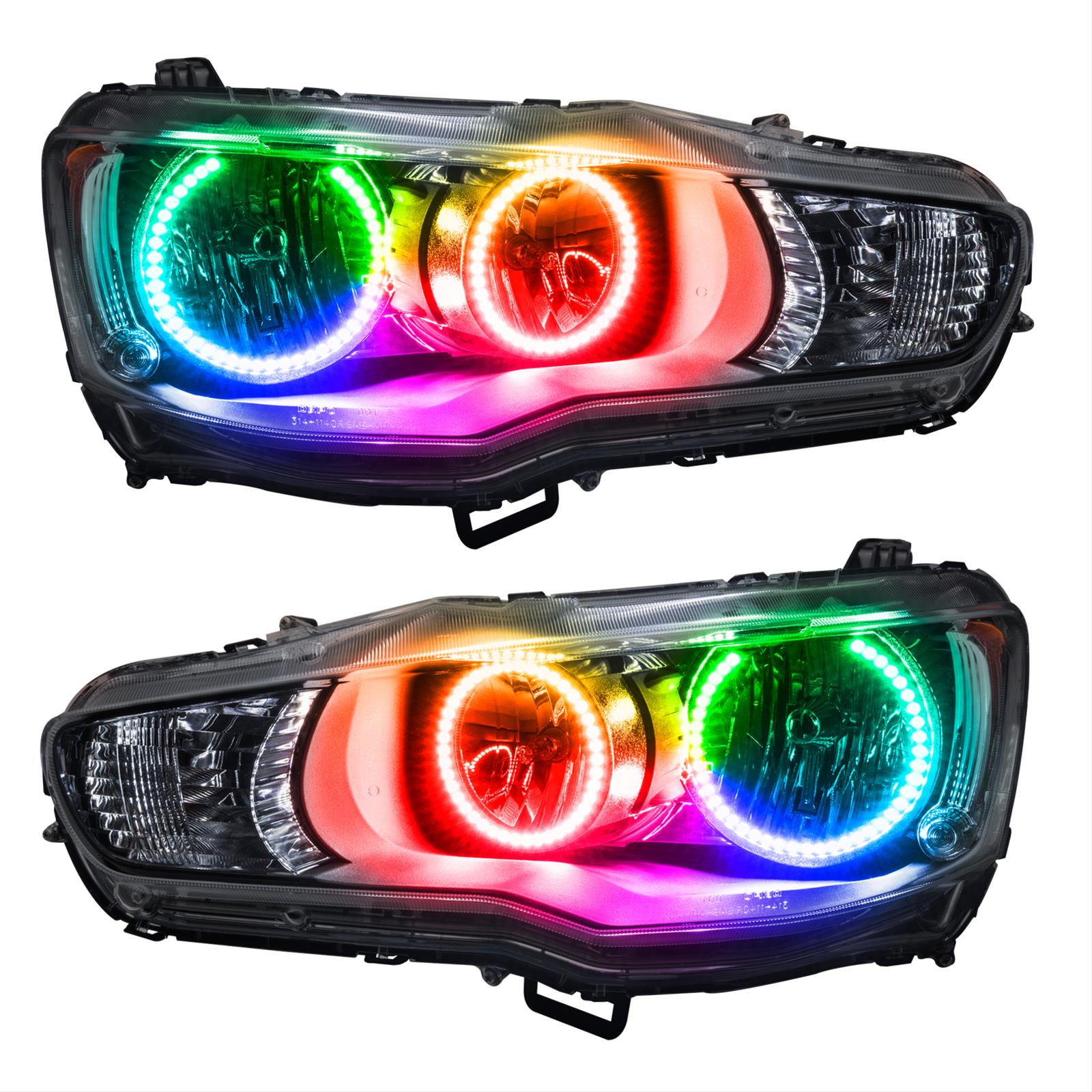 Oracle Lighting 7087-334 Oracle ColorSHIFT Halo Headlights | Summit Racing
