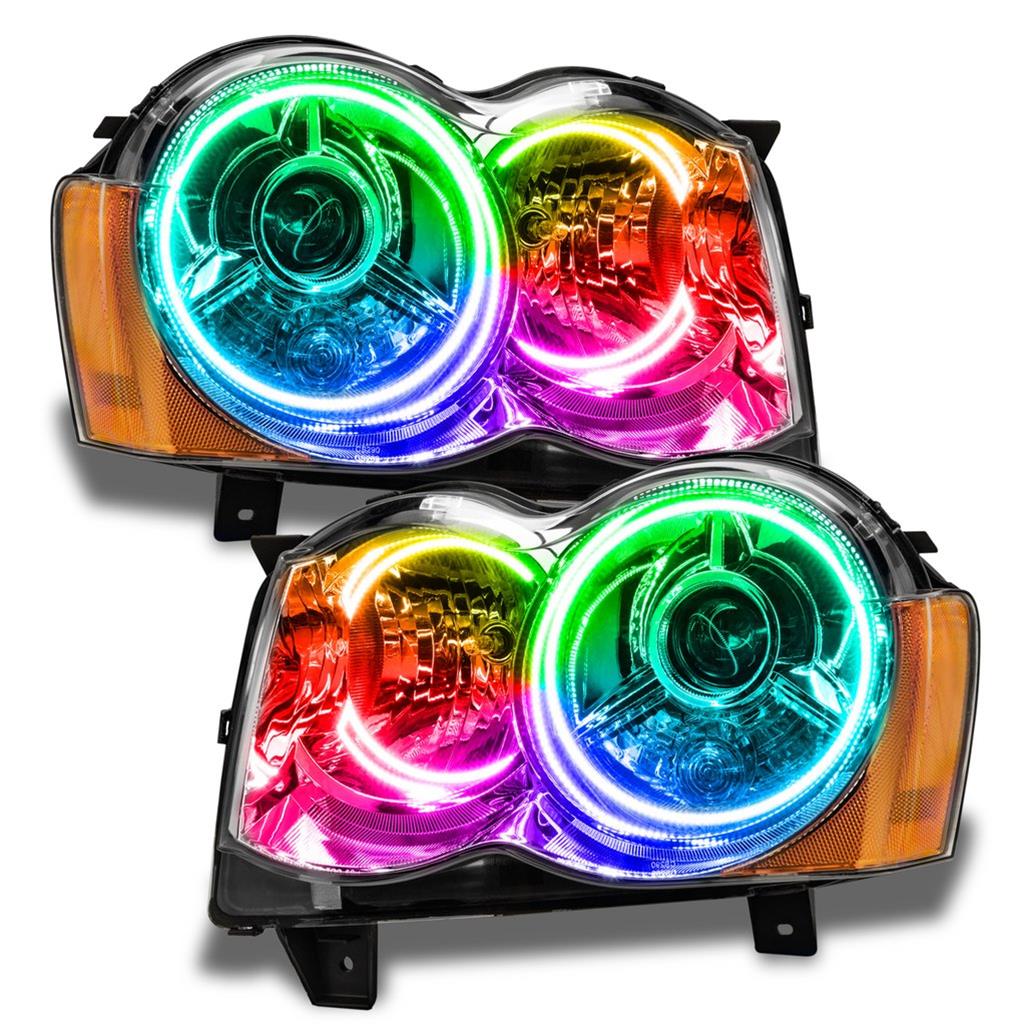 Oracle Lighting 7139-504 Oracle ColorSHIFT Halo Headlights | Summit Racing