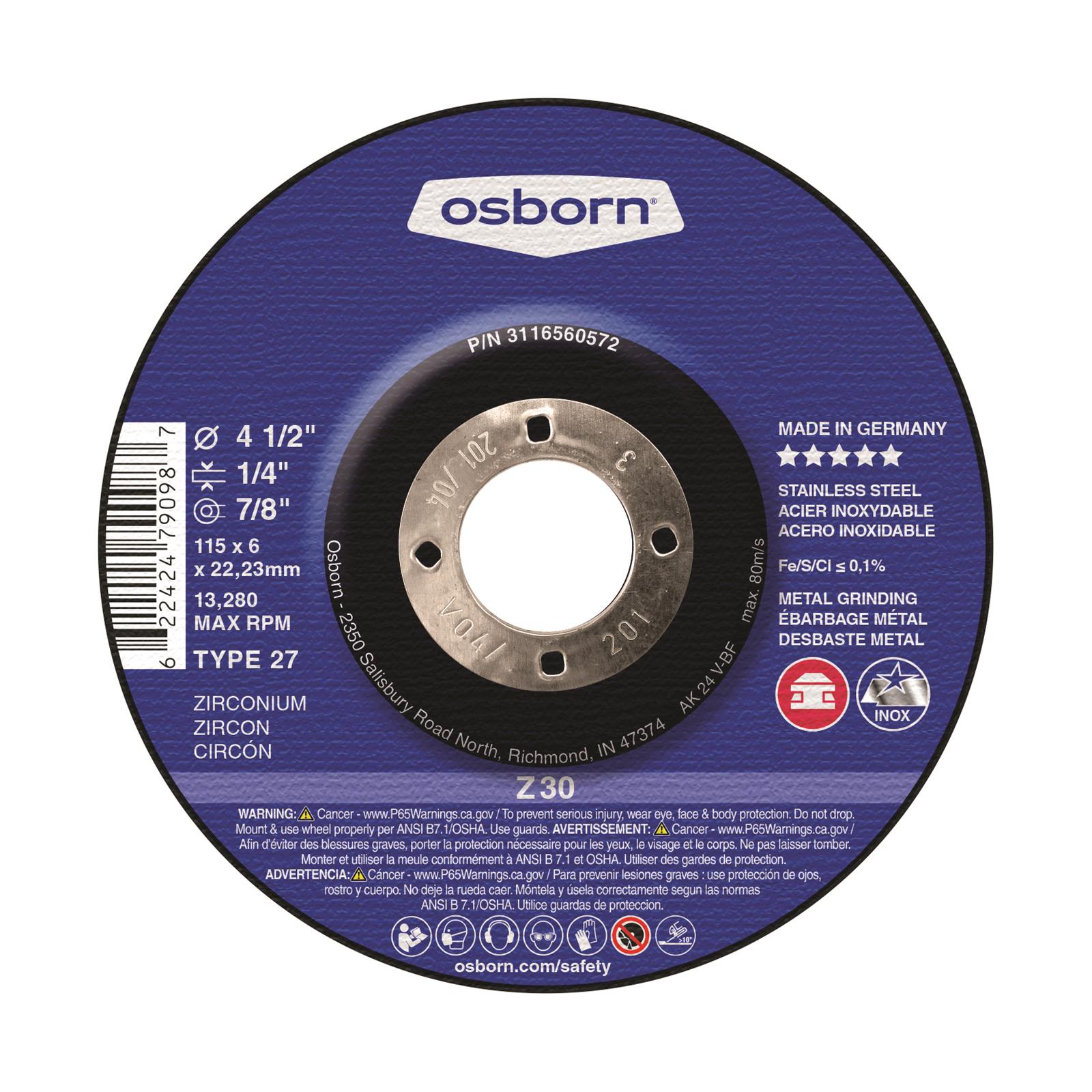 OSBORN 3156560072R Osborn Grinding Wheels | Summit Racing