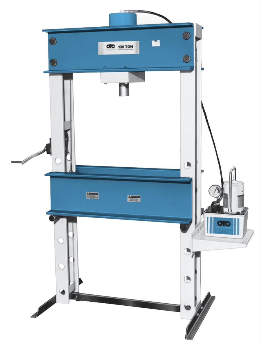 OTC Tools 1854 OTC 100-Ton Heavy-Duty Shop Presses | Summit Racing