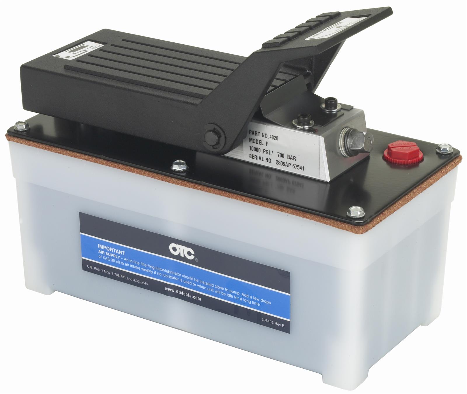 OTC Tools 4020 OTC Air/Hydraulic Pumps | Summit Racing