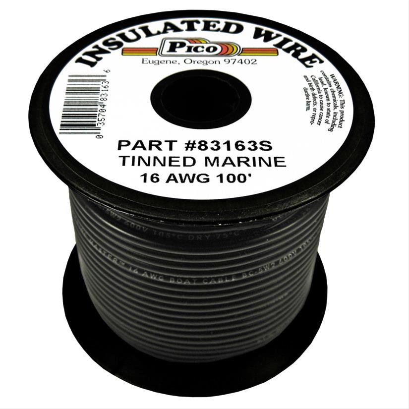 PICO Wiring 83163S Pico Tinned Marine Wire | Summit Racing