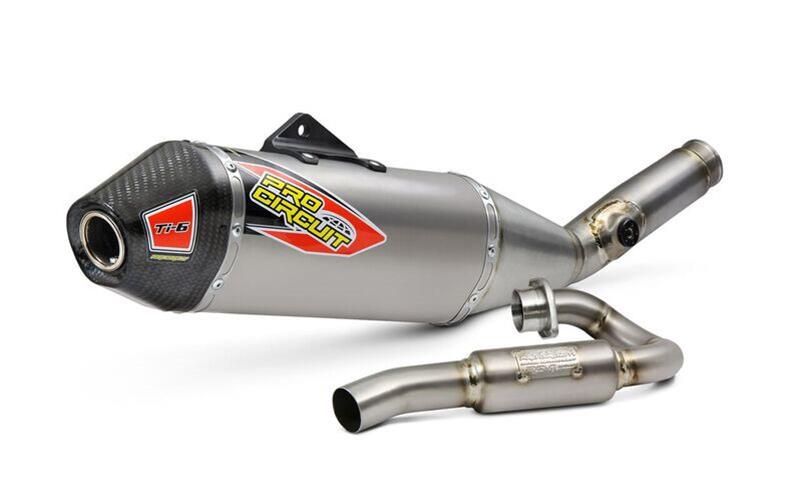 Pro Circuit Racing 0352225F Pro Circuit Racing Ti-6 Exhaust Systems ...