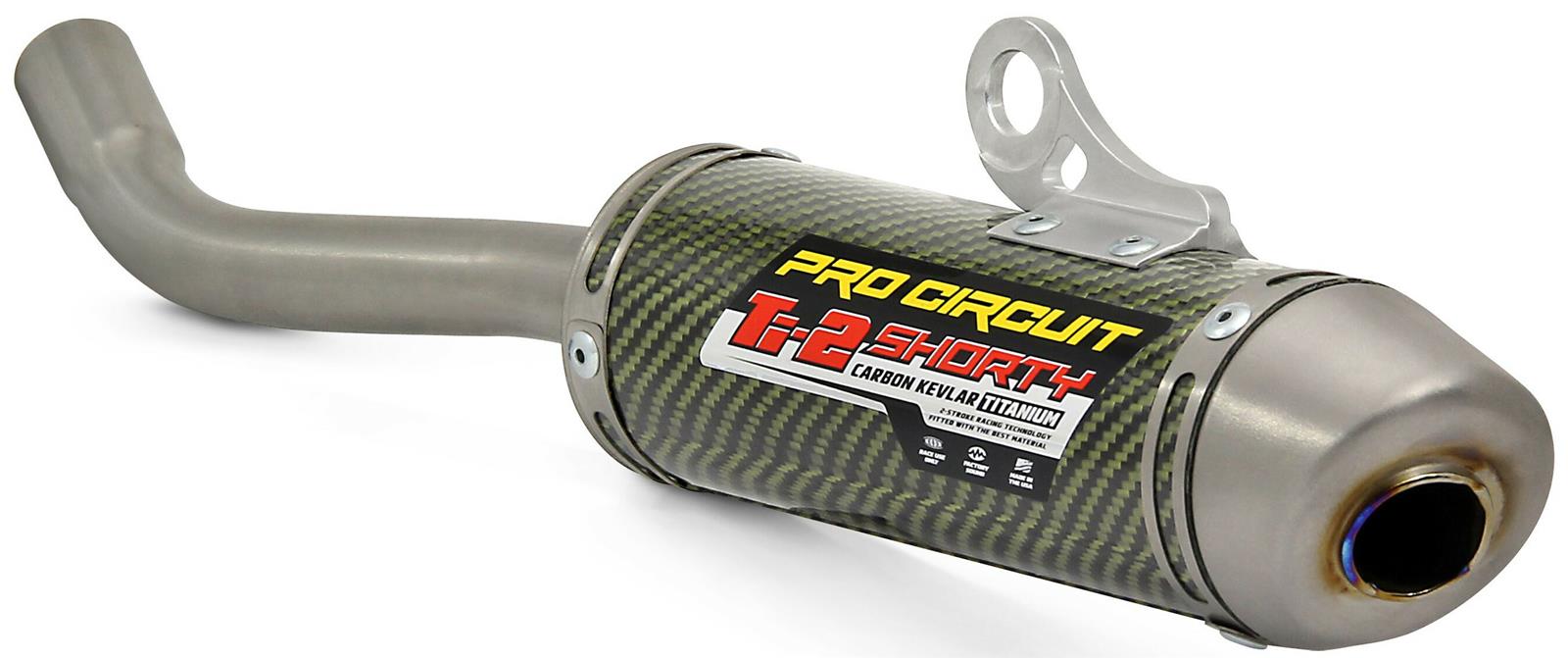 Pro Circuit Racing 1132212K Pro Circuit Racing Ti-2 Shorty Silencers ...
