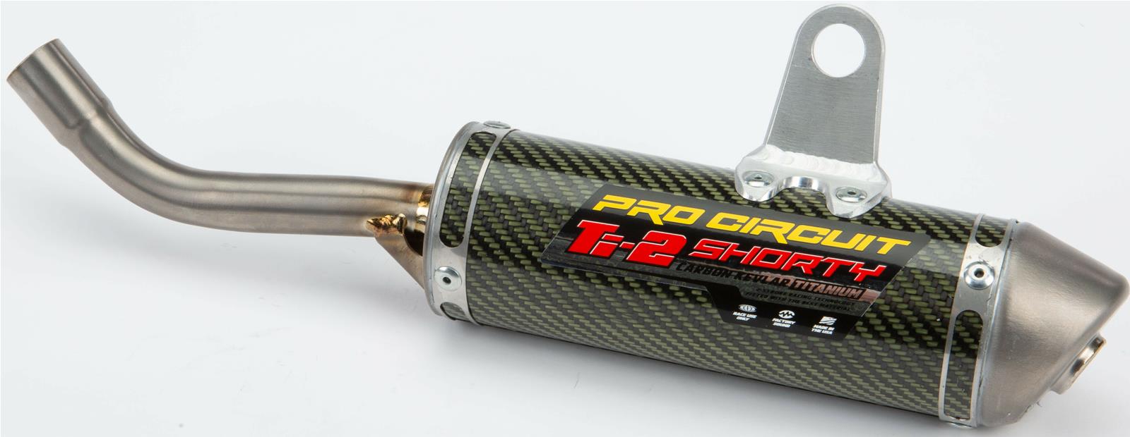 Pro Circuit Racing 1152325K Pro Circuit Racing Ti-2 Shorty Silencers ...