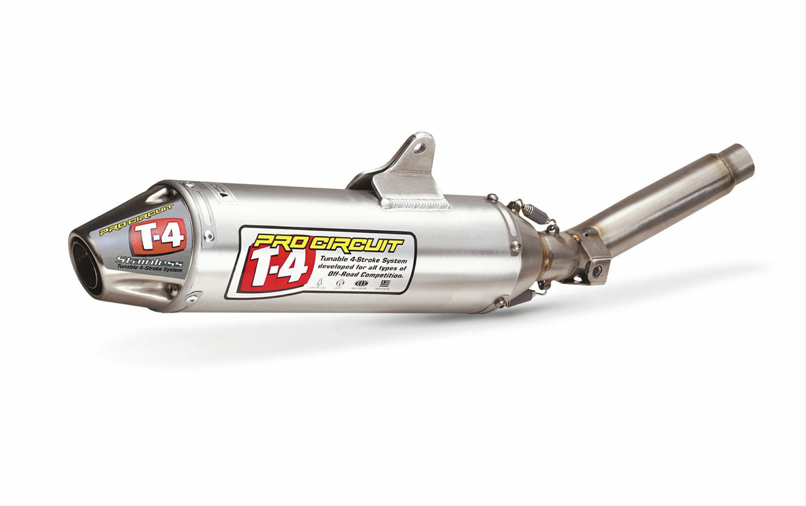 Pro Circuit Racing 4S09250 Pro Circuit Racing T-4 Slip-On Mufflers ...